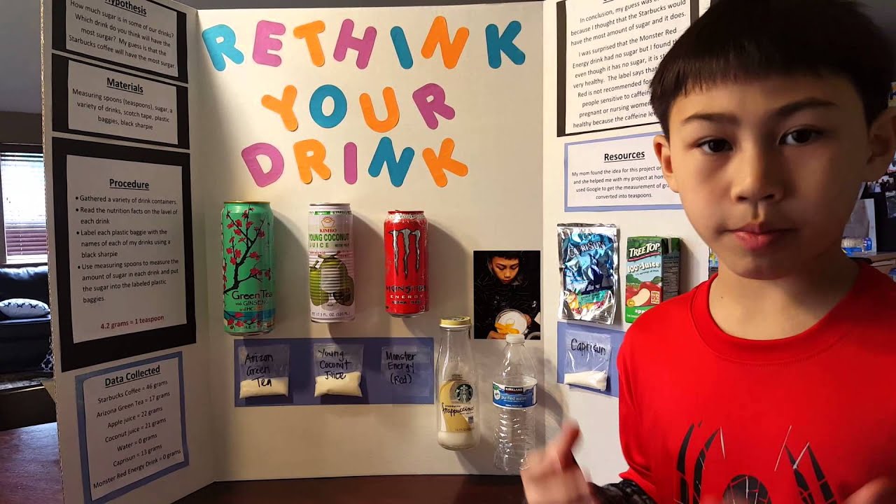 Nalu's science fair project 2016 - YouTube