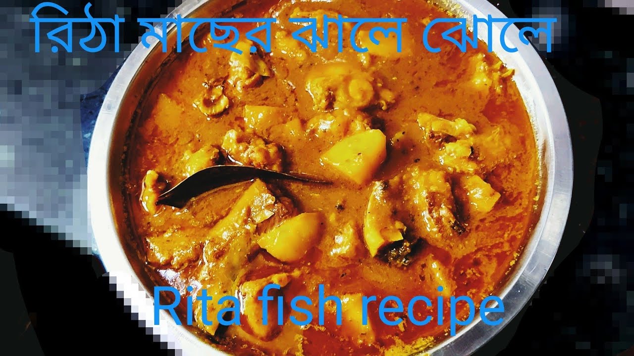 Ritha Macher Recipe In Bengali || Rita Fish Curry || Ritha Fish Tastes ...