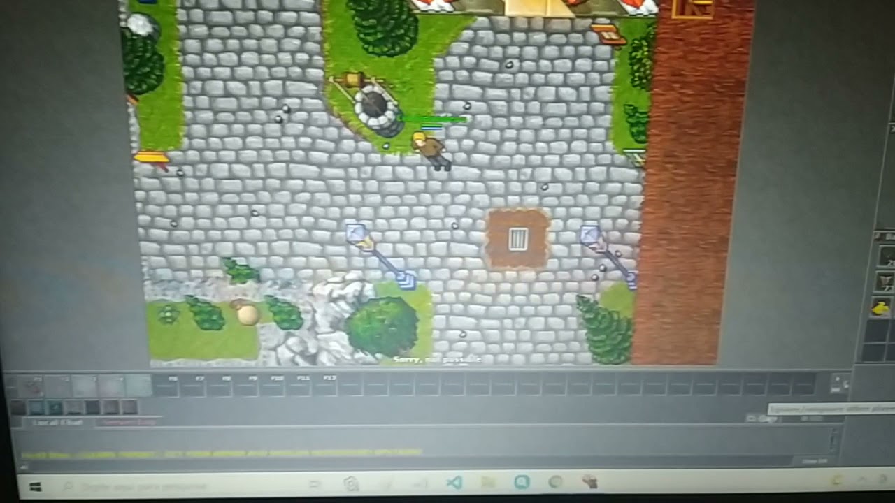 Tibia Rookgaard halberd calmera - YouTube