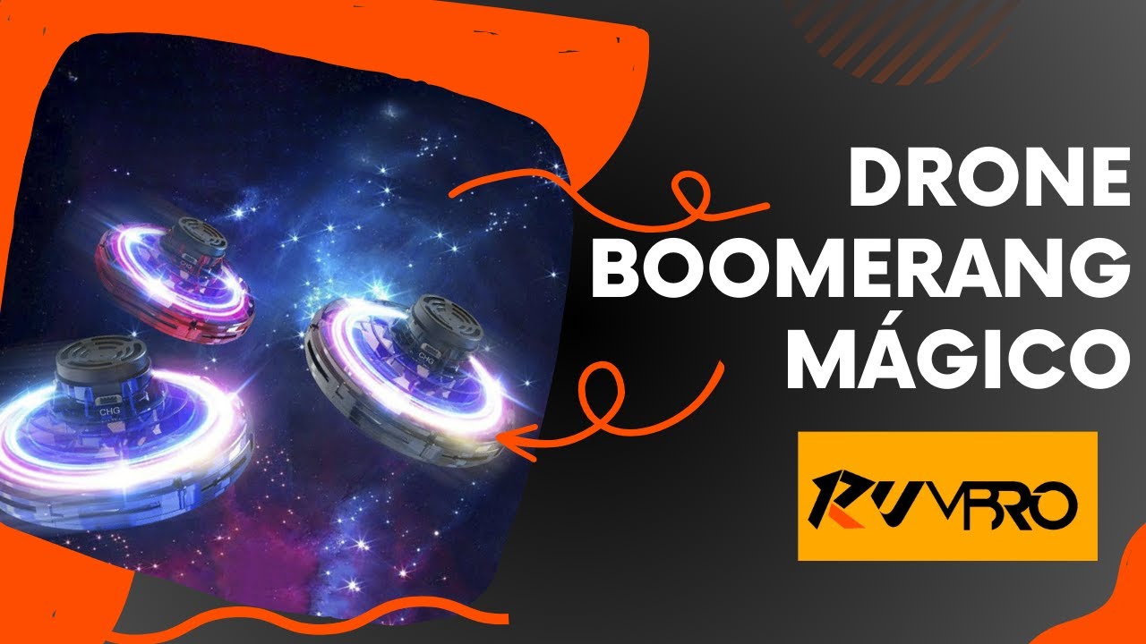 DRONE BOOMERANG MÁGICO - YouTube