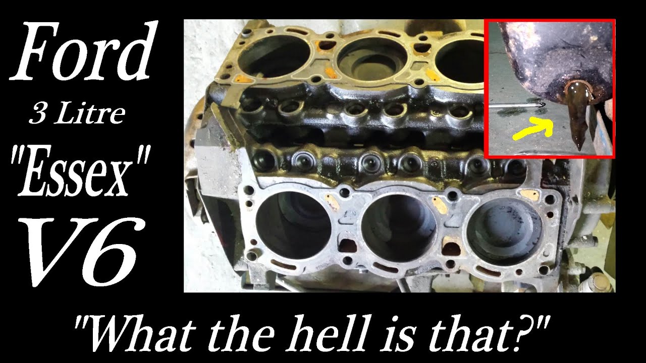 Ford 3 Litre '' Essex '' V6 Engine. Bottom End Teardown. Part One - YouTube