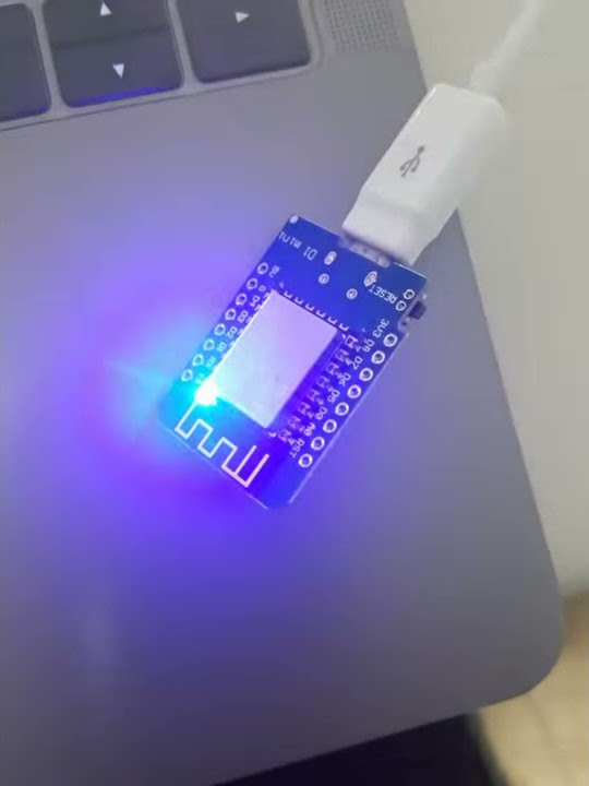Wemos D1 Mini - Blink Test - YouTube