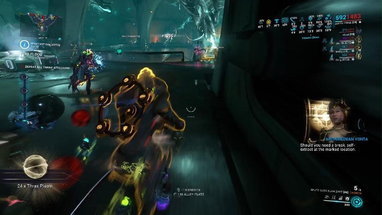 Warframe “Saryn Prime Relic farming Forma” - YouTube