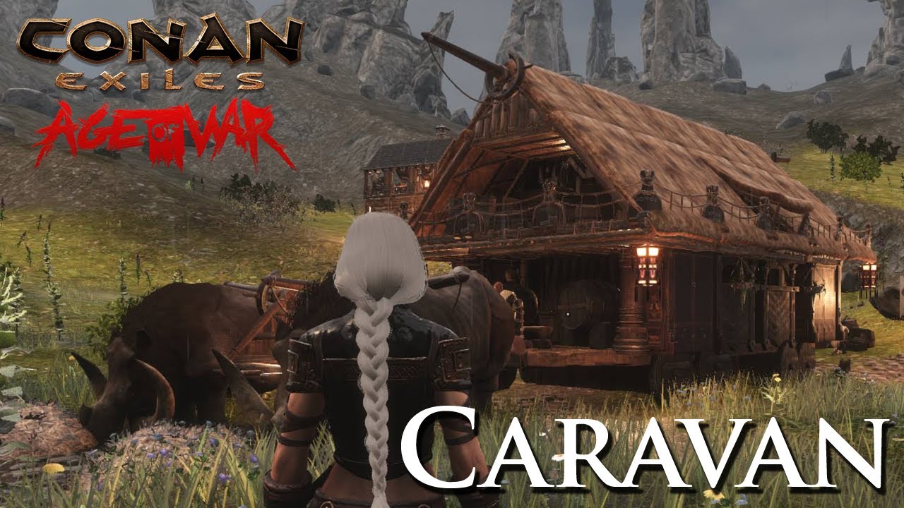 Conan Exiles: Torunn | Caravan (Build / No Mods) - YouTube