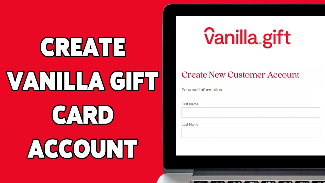 How To Create Vanilla Gift Card Account 2025 | Sign Up/Register Account ...