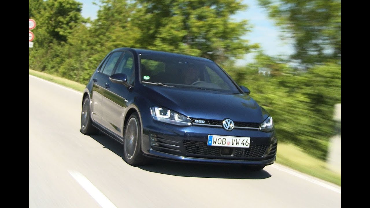 Volkswagen Golf GTD road test English available - YouTube
