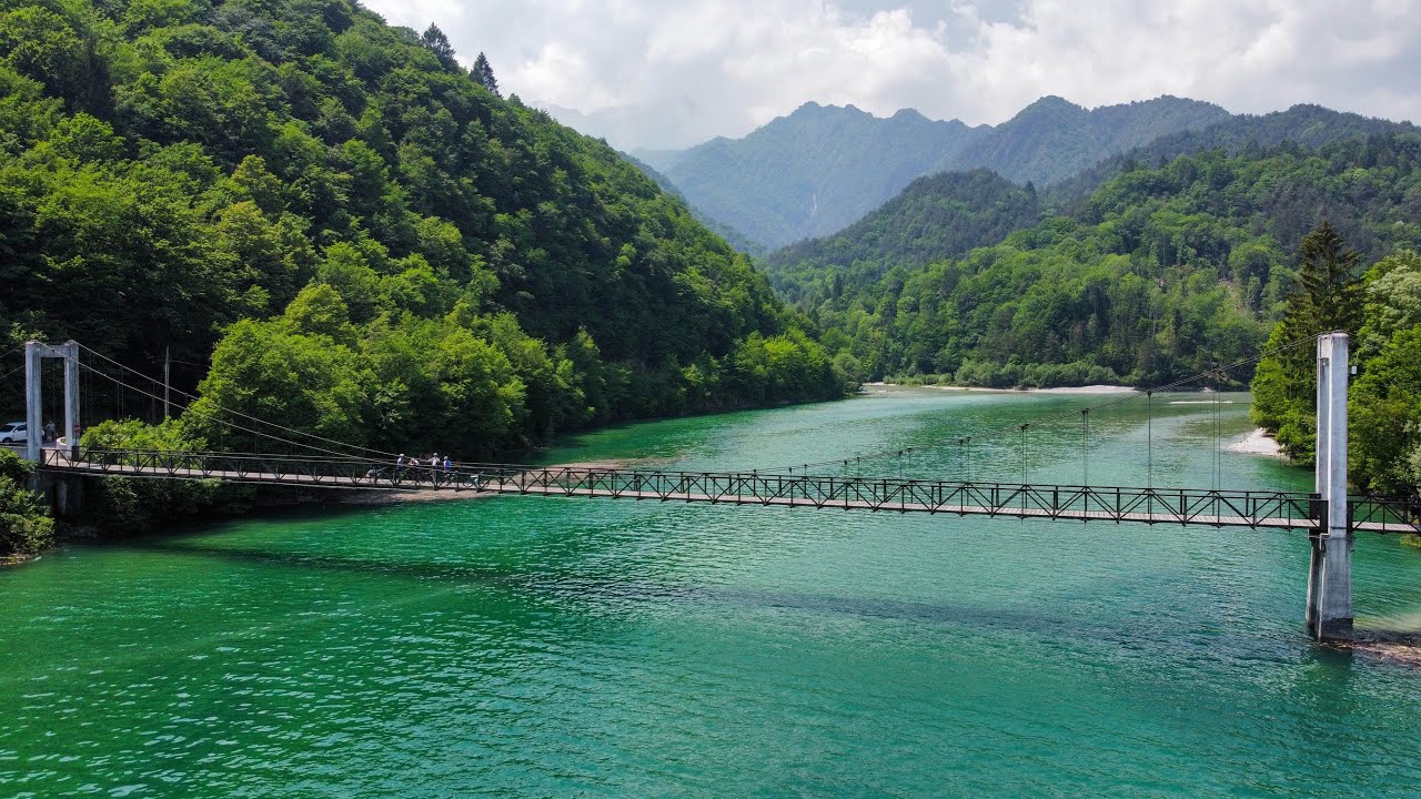 Lake Barcis Italy, going through the seasons. - YouTube