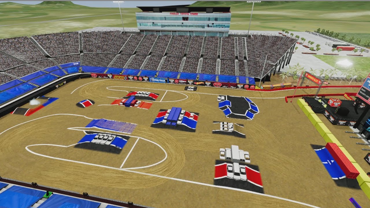 BeamNG Monster Jam Track Debut: Las Vegas Championship 2023 (Aaron ...