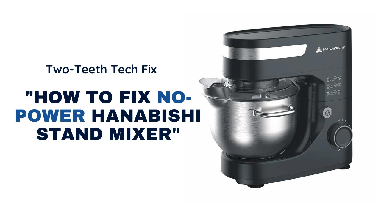 HOW TO FIX A "NO-POWER" STAND MIXER! /HANABISHI STAND MIXER/ - YouTube