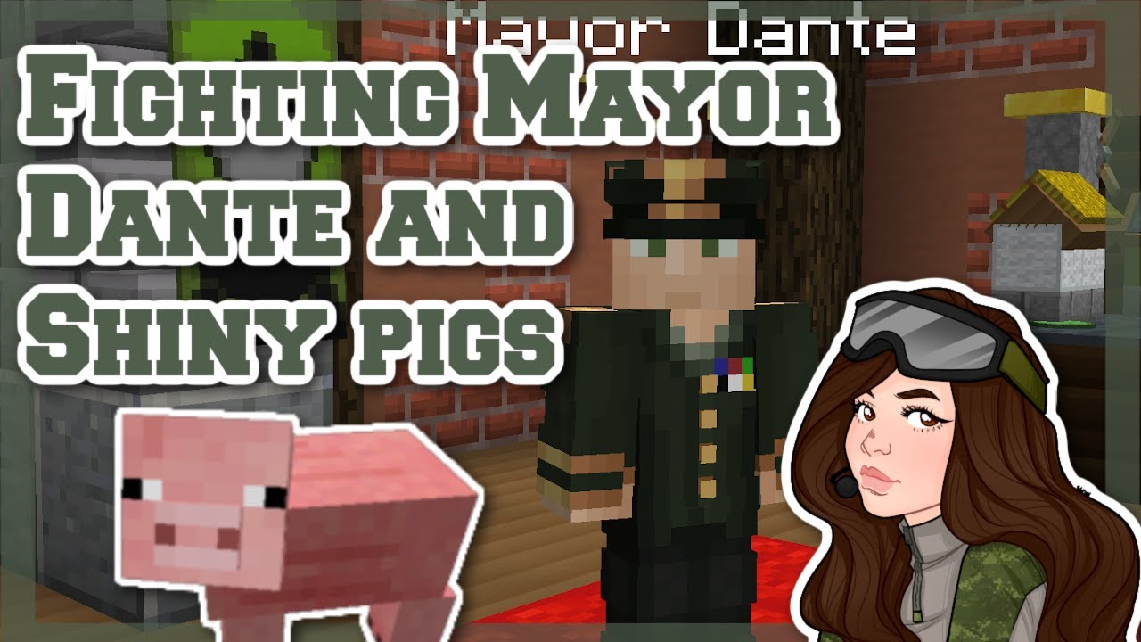 FIGHTING MAYOR DANTE + SHINY PIGS: hypixel skyblock ep06| mc.hypixel ...