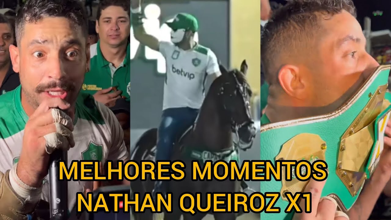 MELHORES MOMENTOS NATHAN QUEIROZ X1 FOI CAMPEÃO MONTADO DANONE LÉO ...