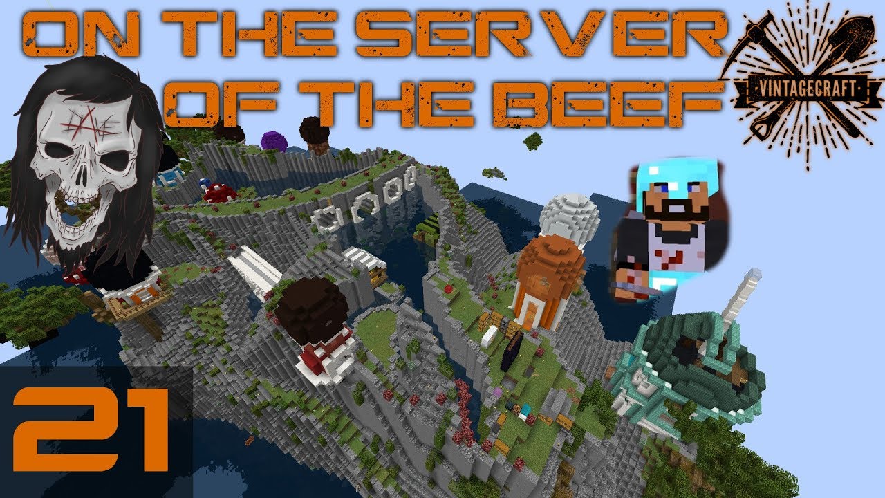 The Beefy Minecraft - Building With THE VintageBeef [Episode 21 ...