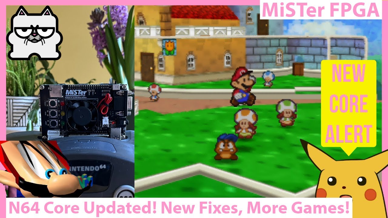 MiSTer FPGA N64 Core Updated Again! Better Performance, Bugs Fixed and ...
