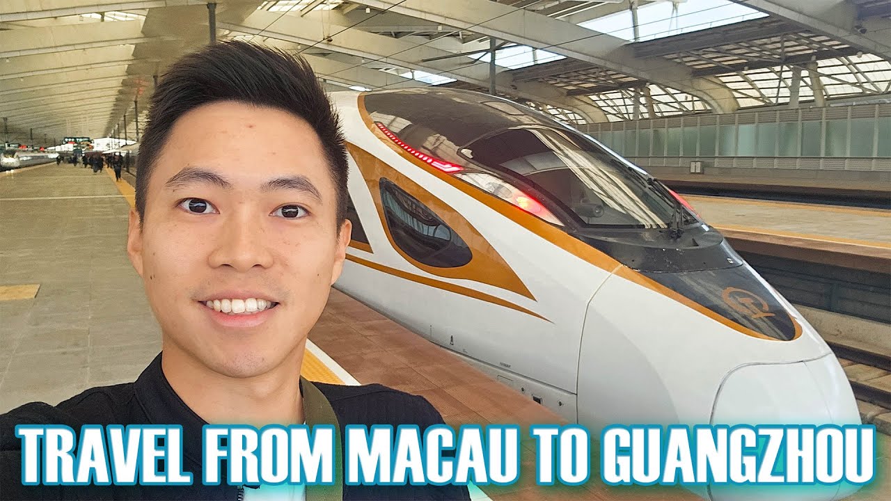 China bullet train from Macau to GuangZhou | Travelling from Zhuhai to ...