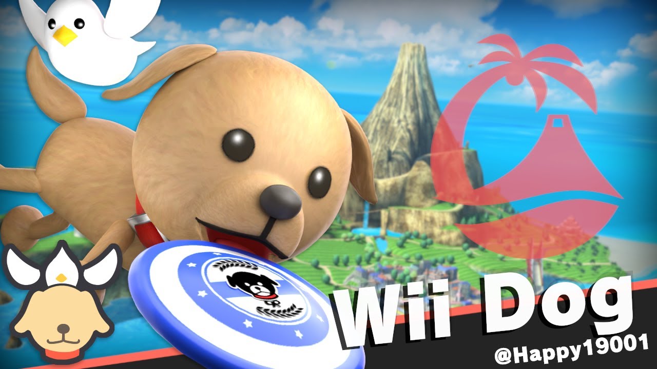 Smash Ultimate Mods - Wii Dog Preview - YouTube