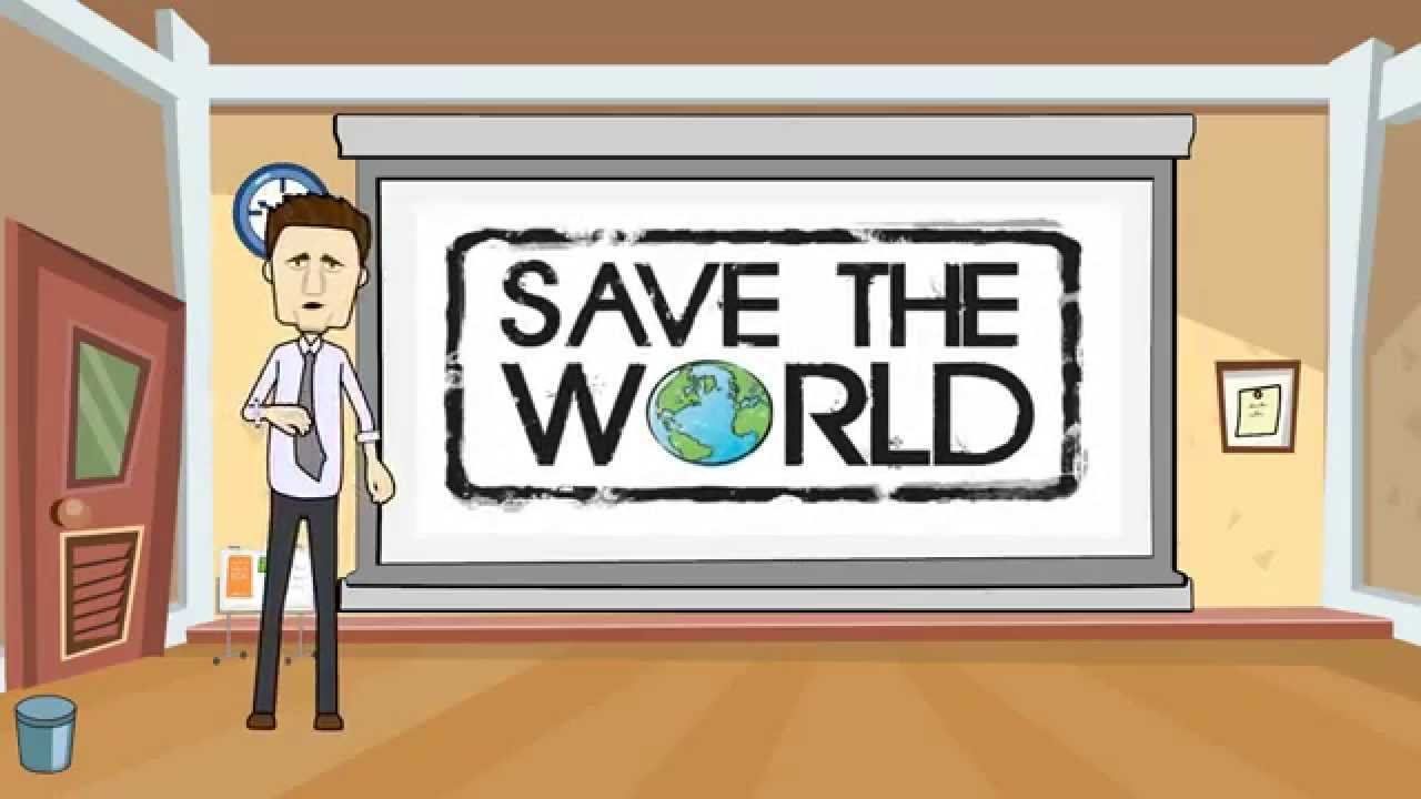 SAVE THE WORLD - An Environmental Ad (1-Minute) - Animated - YouTube