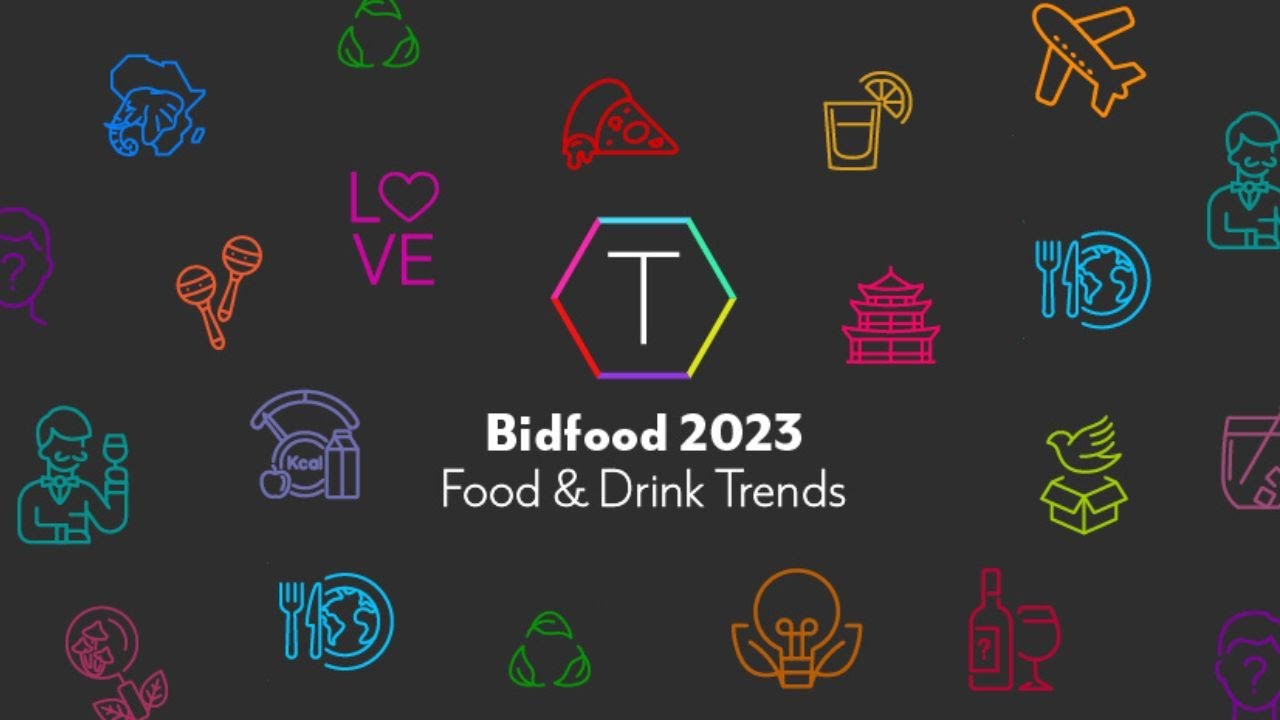 2023 Food & Drink Trends | Bidfood - YouTube