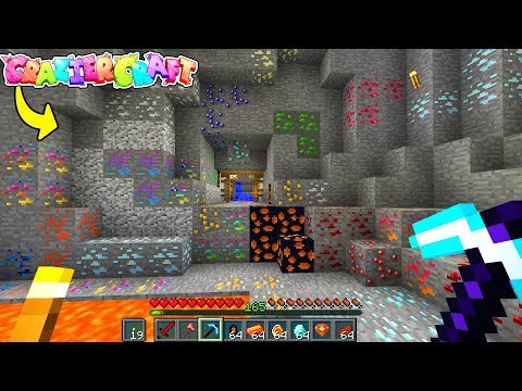 EN GÜÇLÜ YENİ GİZLİ MADENLER CRAZİER CRAFT #2 - Minecraft