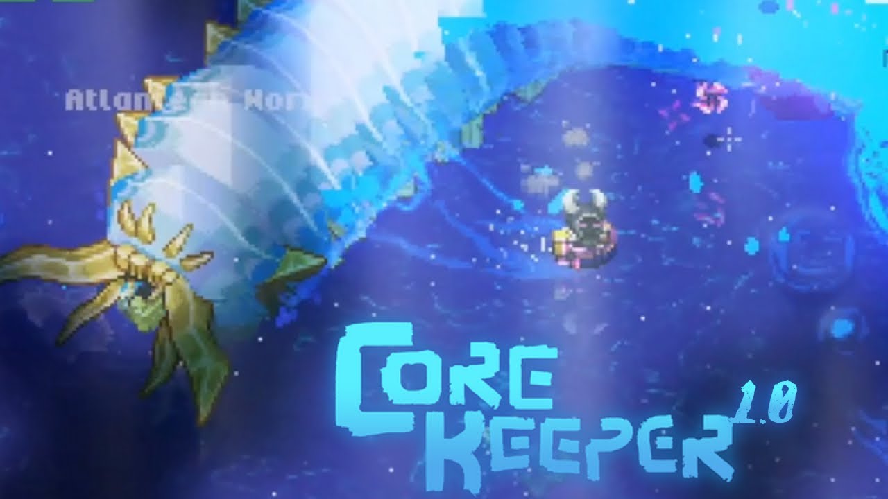 Atlantean Worm! ~ Core Keeper 1.0 #corekeeper - YouTube