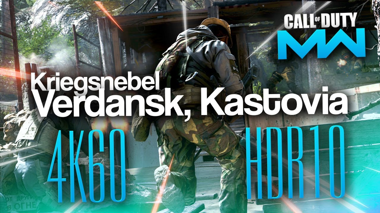 Let´s Play Call of Duty Modern Warfare Kriegsnebel (Verdansk, Kastovia ...