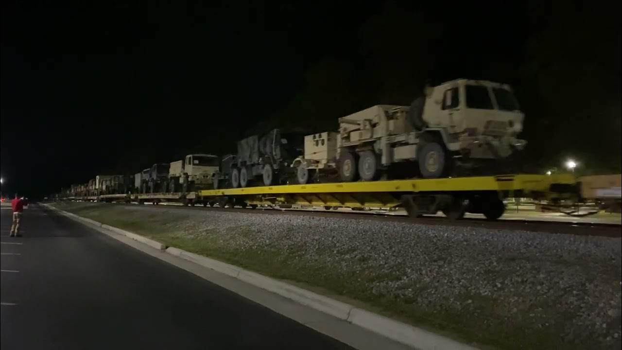 Military Loads! CP 8607 AC44CW W/ Fouled K3L Leads S542-15 By Pembroke,NC 10/16/23 - YouTube