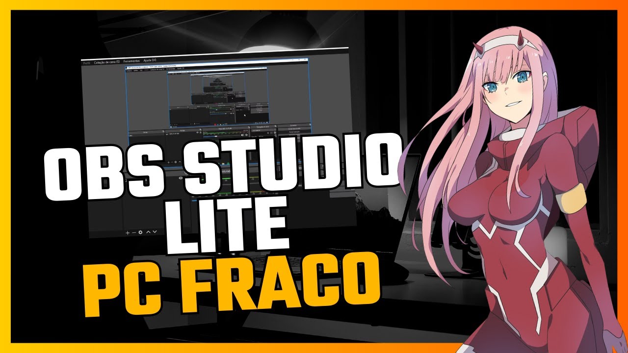 Como baixar e configurar OBS LITE para pc Fraco! - YouTube