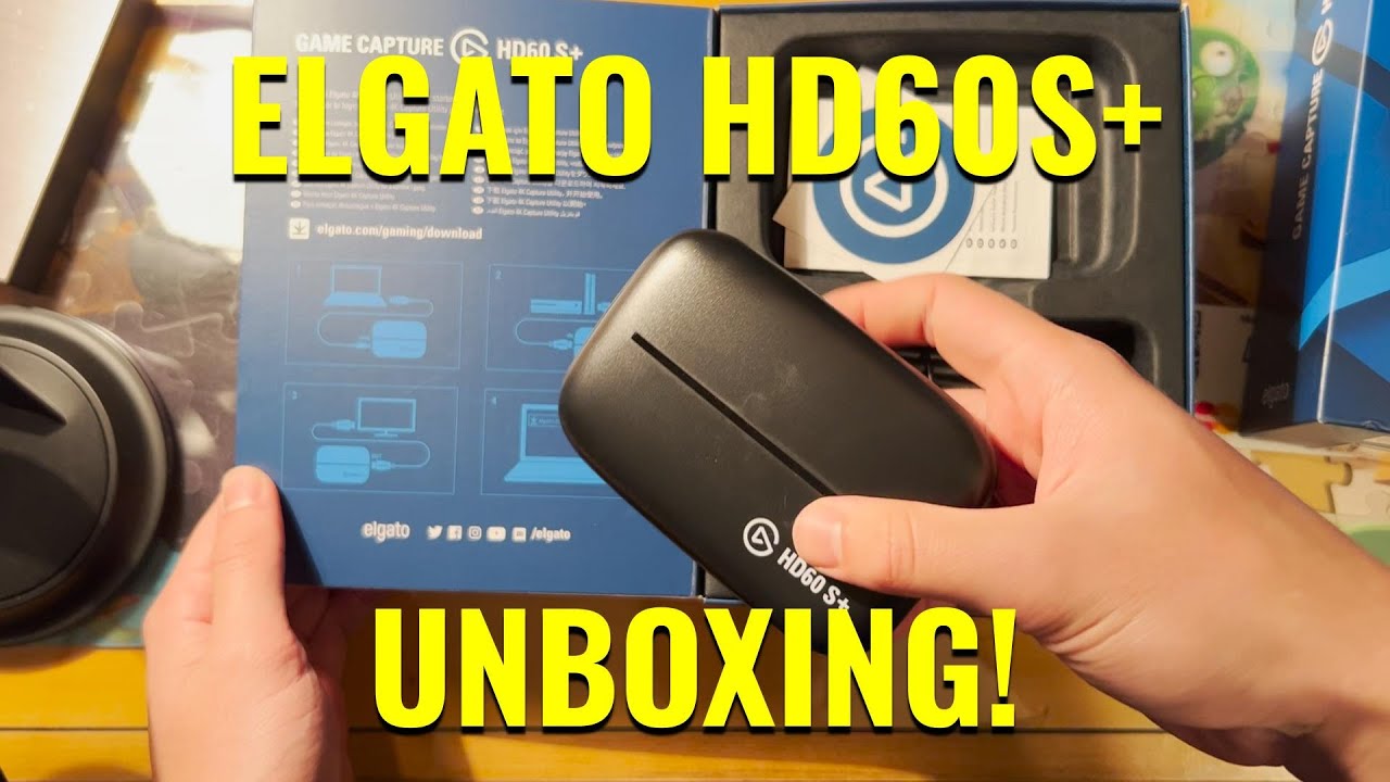 ELGATO HD60S+ UNBOXING! - YouTube