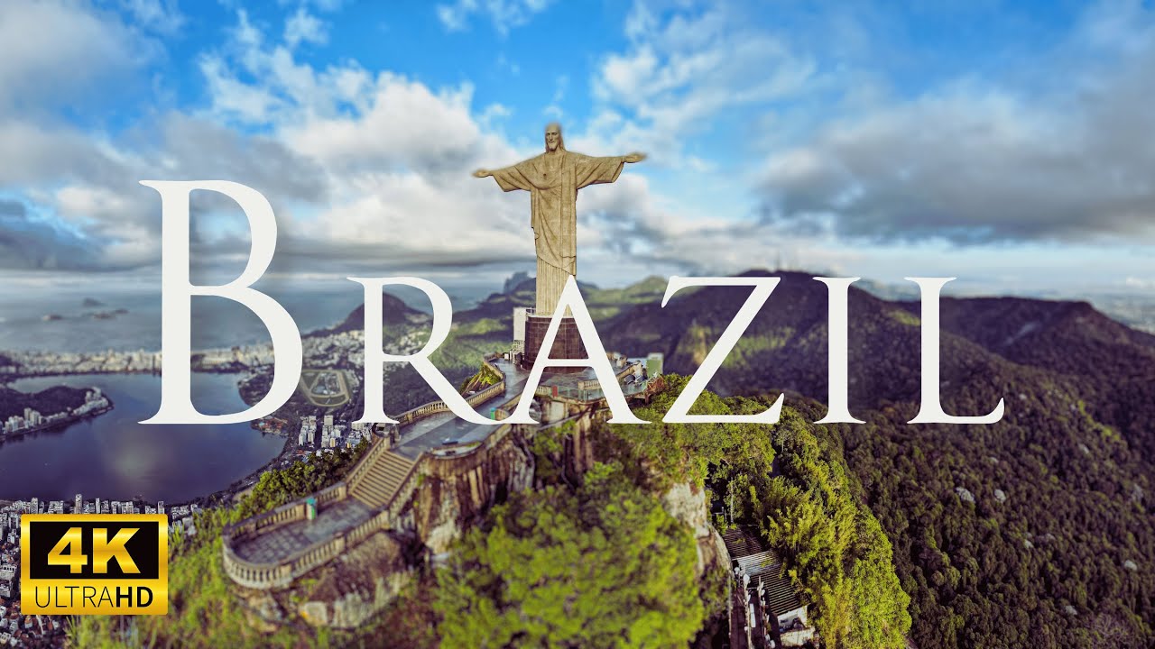 BRAZIL 4K VIDEO • Relaxing Music With Stunning Beautiful Nature | 4K ...