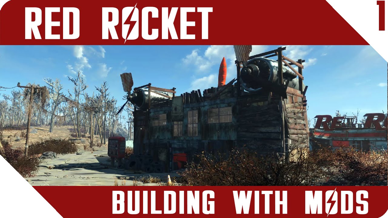 FALLOUT 4 | Cool Truck Gate! | Building With Mods - YouTube