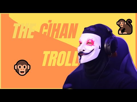 CİHAN KIZ YAYINCIYI MAYMUN🐒 EDİYOR!🐵