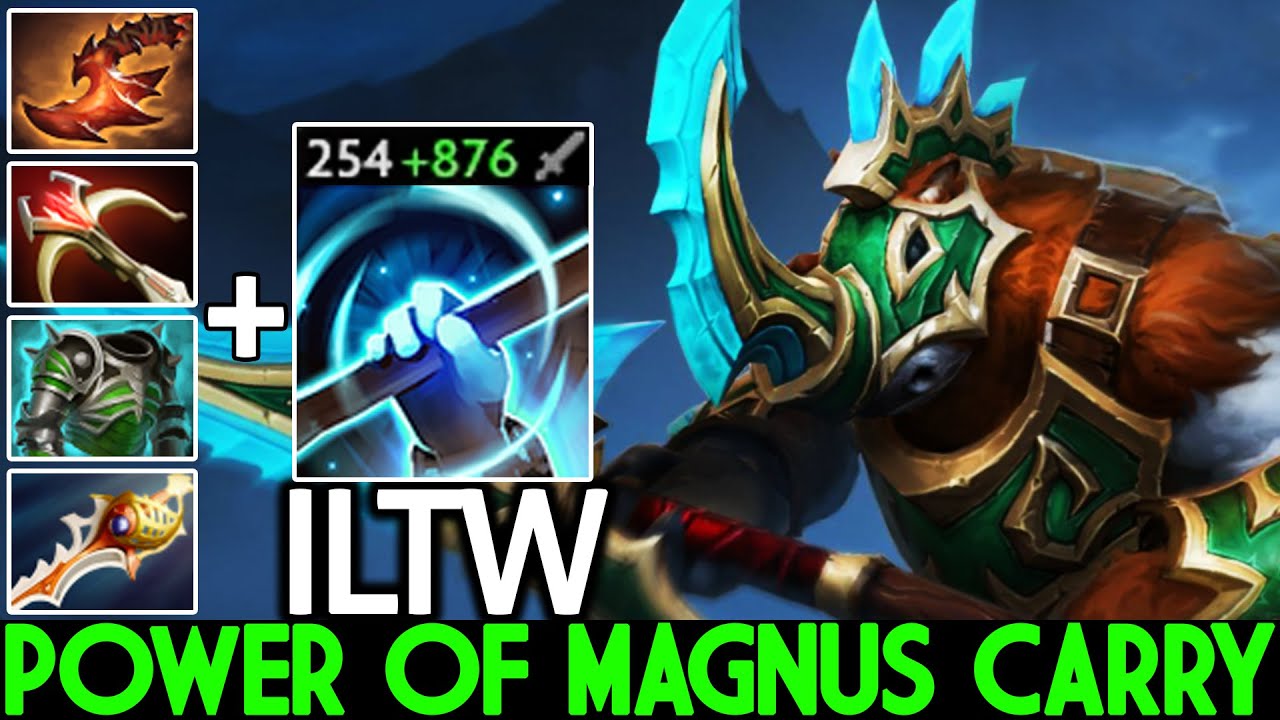 Nigma.ILTW [Magnus] Power of Magnus Carry 1000 Damage Per Hit Dota 2 ...