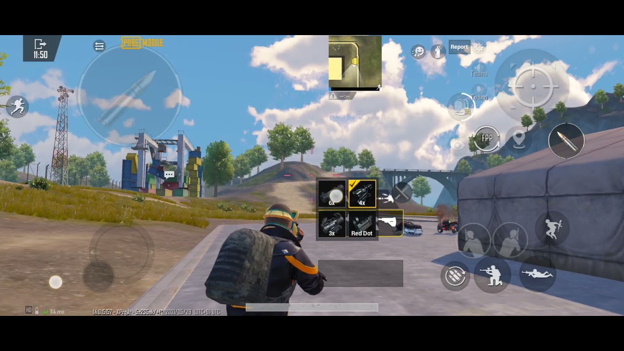 pubg red dot...3x....4x....6x....recoil control practice...... - YouTube
