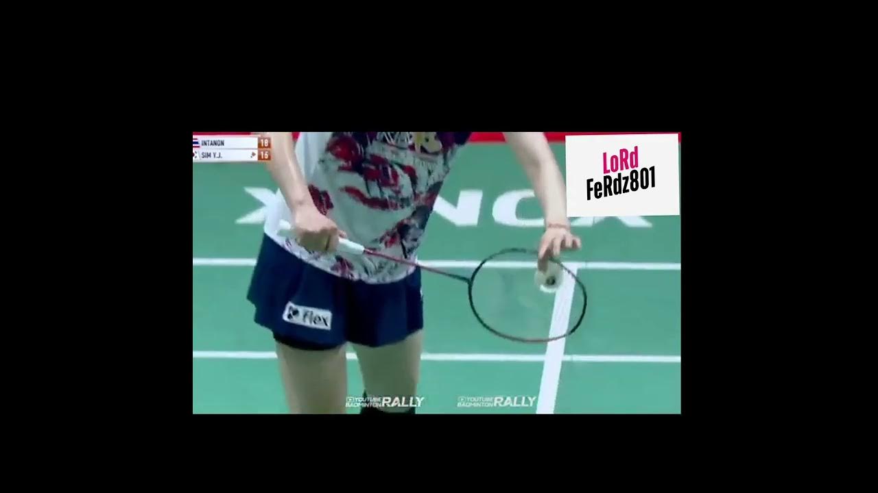 Final Indonesia Master 2025 Ratchanok Intanon (Thailand) vs Sim Yu Jin (korea) - YouTube