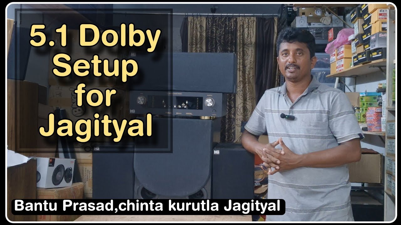 5.1 Dolby Setup for Jagityal Telangana State - YouTube