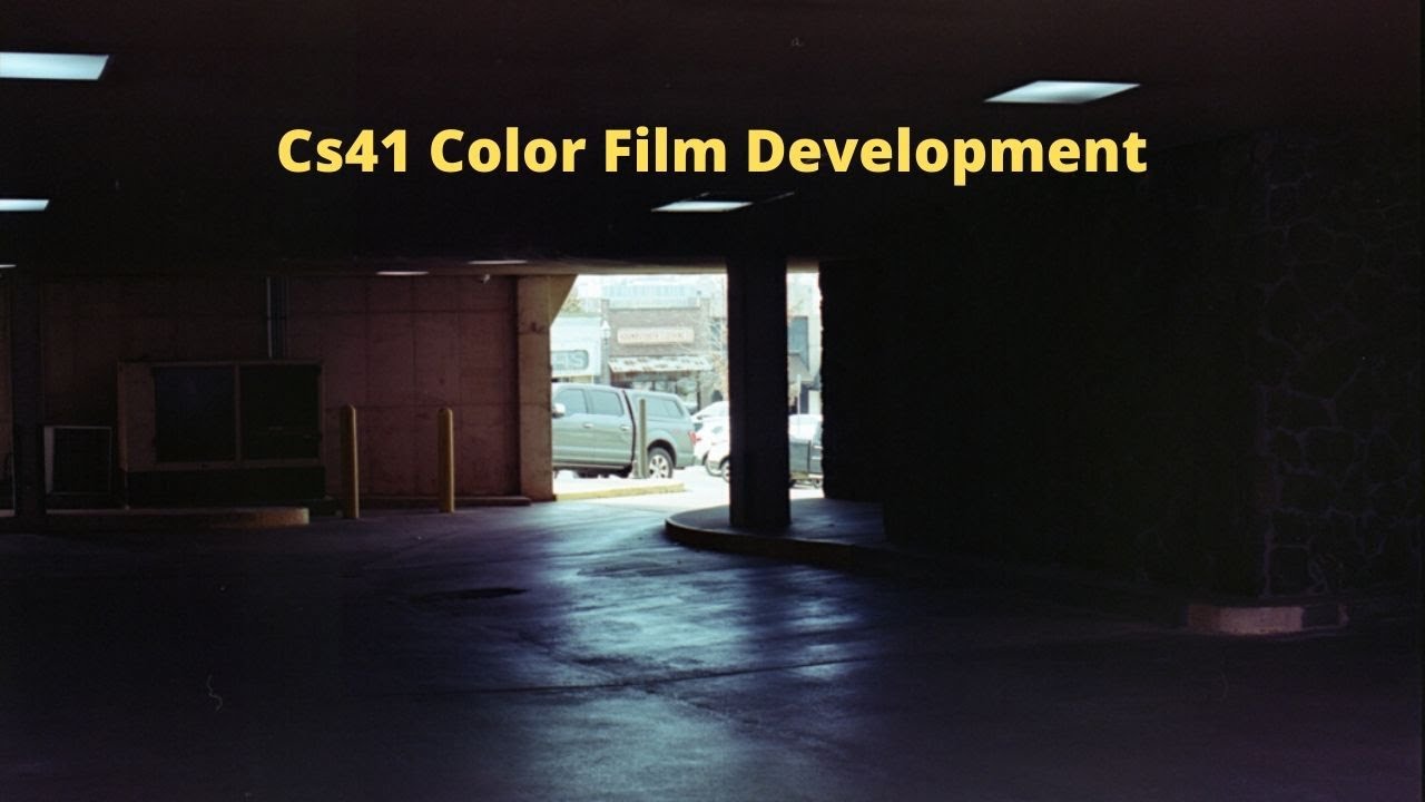 How To Develop Color FIlm | Cinestill Cs41 Color Film Developer | Lab ...