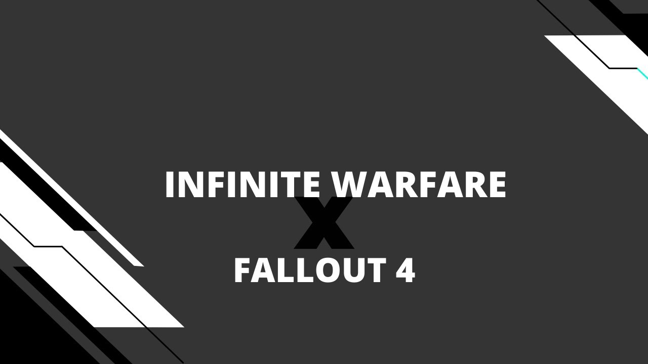 COD IW guns mod in fallout 4 - YouTube