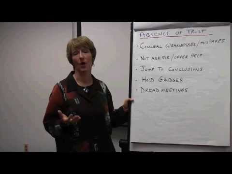 Jan Maples - Effects of Lacking Team Trust - YouTube