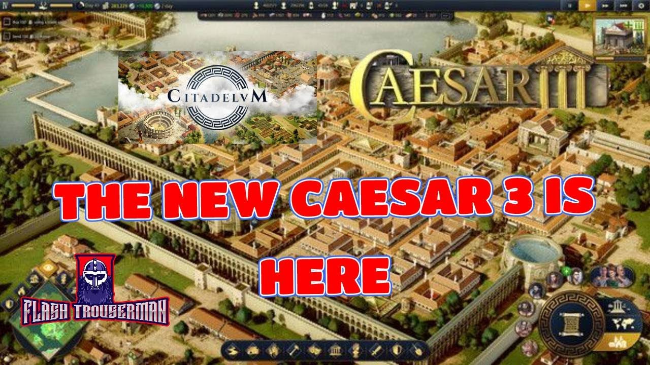 Citaldelum: E4 - Building the Ultimate Roman Empire in Sandbox Mode! #Caesar 3 - YouTube
