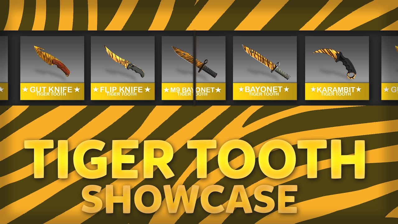 CS:GO ★ All Tiger Tooth's Showcase - YouTube