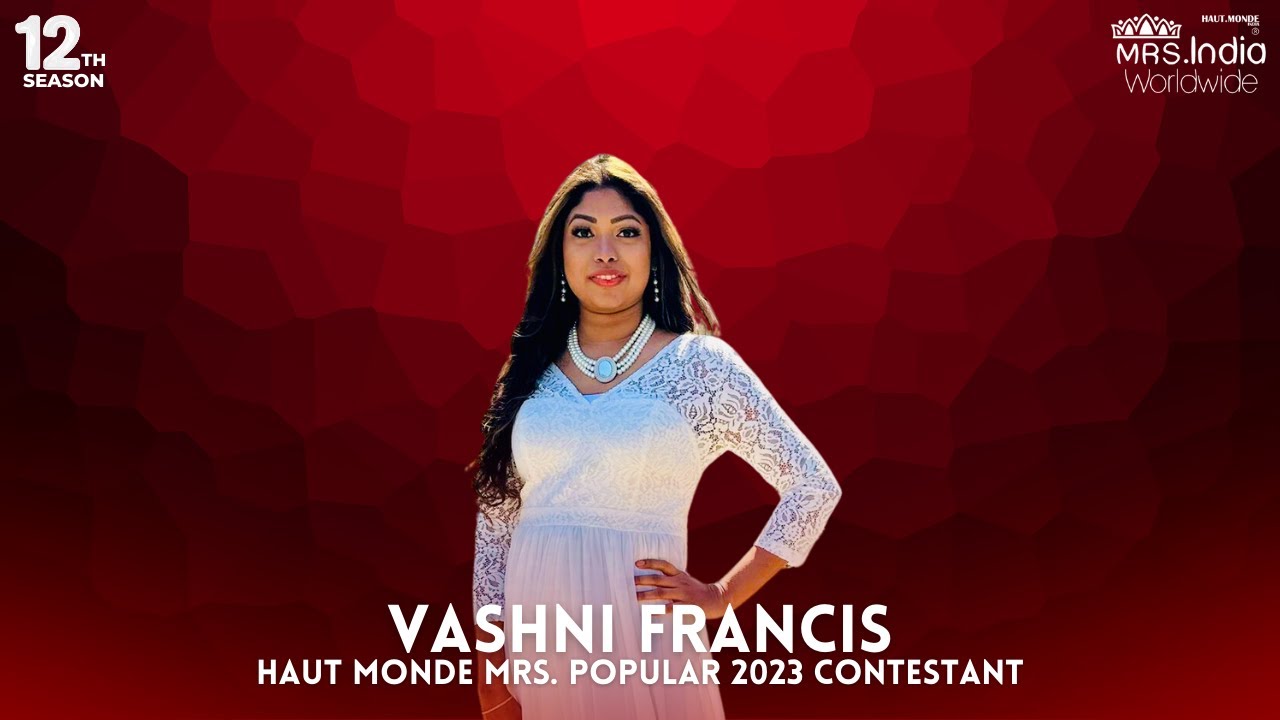Vashni Francis | Mrs. Popular 2023 - YouTube