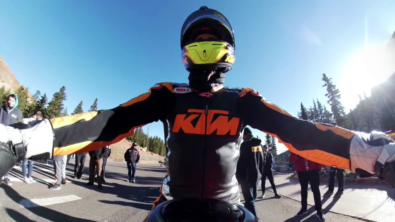 KTM 790 Duke hill climb - YouTube