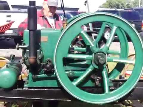 8 hp headless Witte w/ saw rig - YouTube