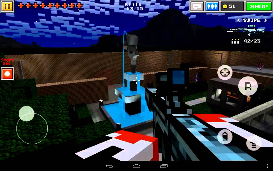 Pixel Gun 3D- Gameplay "Brute Force rampage!" - YouTube