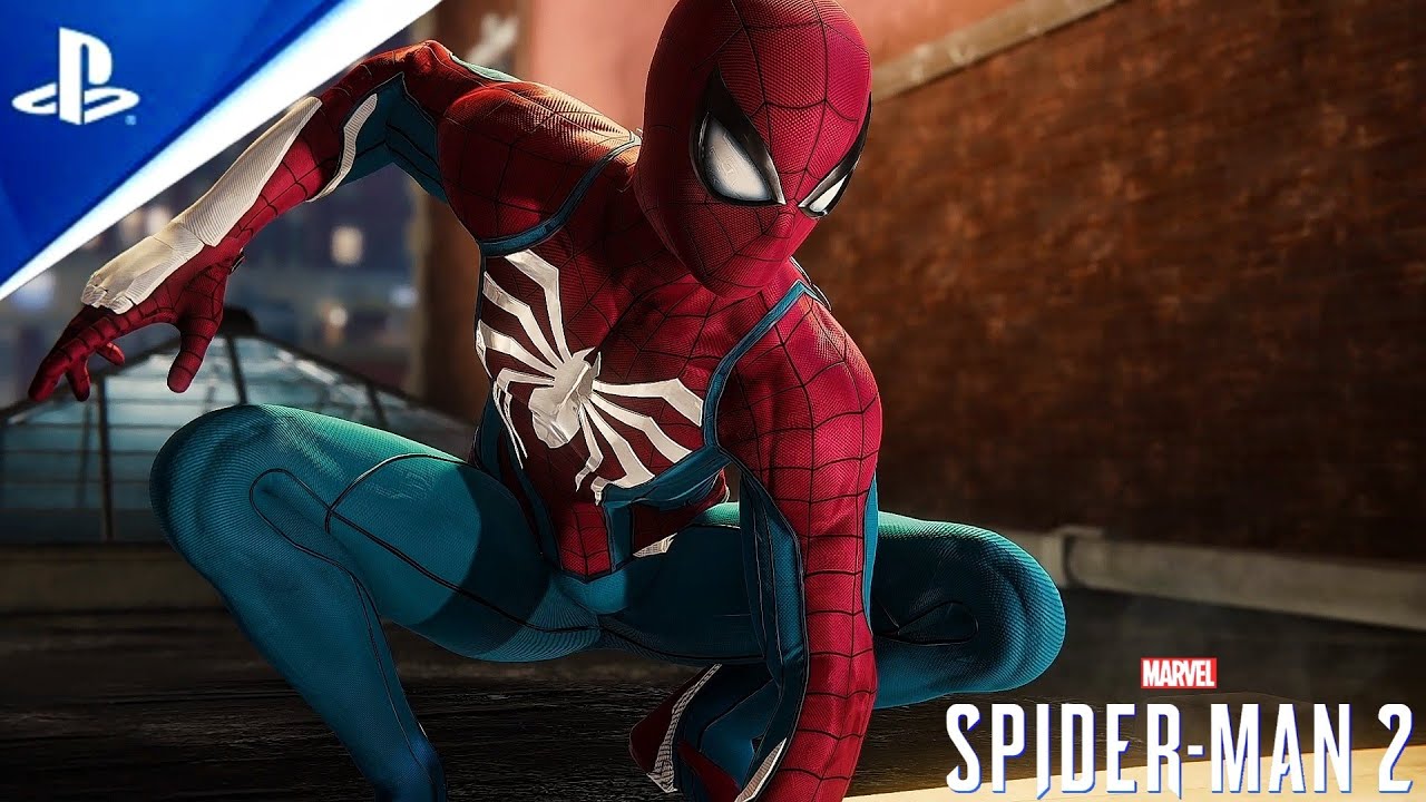 Marvel's Spider-Man 2 - Main Menu Suit | PS5 (2023) - YouTube