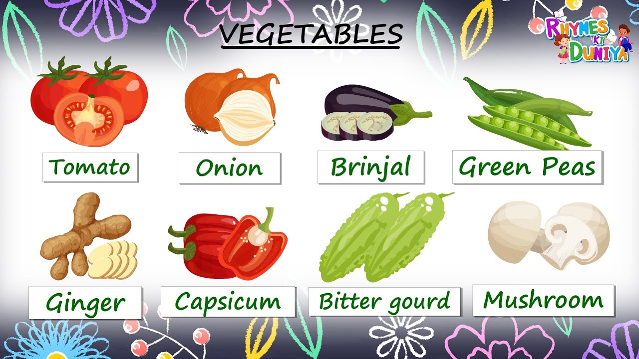 Vegetable Names Made Easy: Fun Learning for Kids! Let's Get Veggie! Fun ...