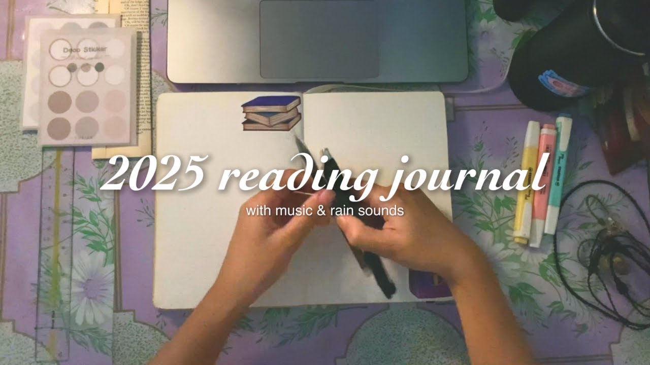 setting up my reading journal for 2025 - YouTube