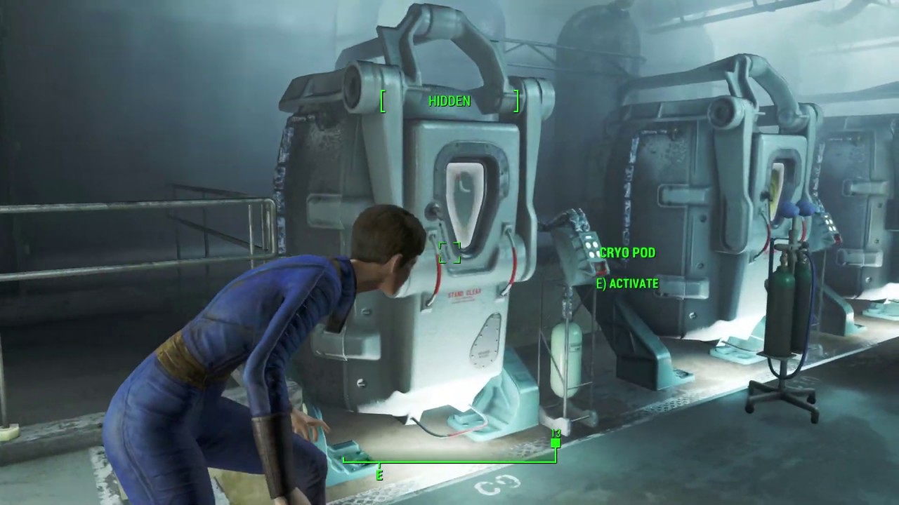 Fallout 4 Part 3 - Vault 111 - 60fps No Commentary - YouTube