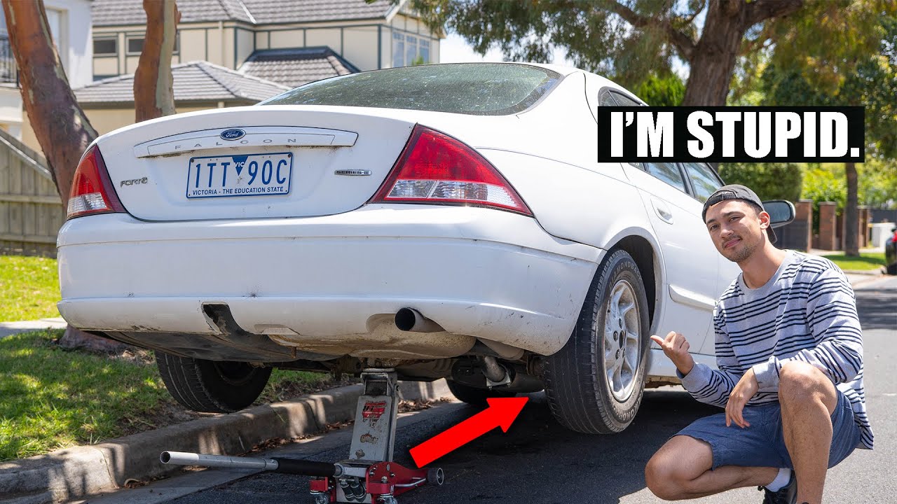 AU FALCON ACCIDENT DAMAGE...IT'S WORSE THAN I THOUGHT 😥 - YouTube