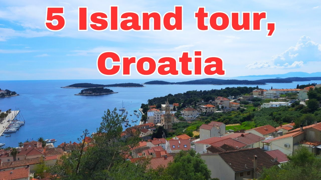 5 island tour | Split | Croatia - YouTube