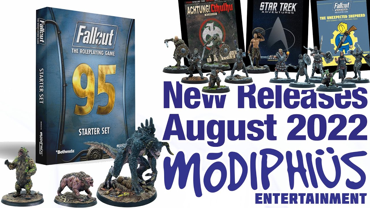 Modiphius New Releases - August 2022 - YouTube